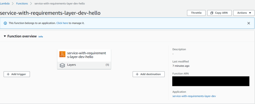 Reusing AWS Lambda Layers – Serverless – iotespresso.com