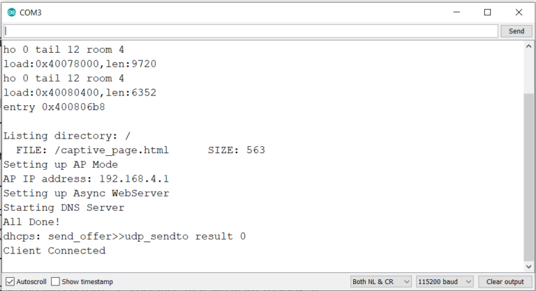 Esp32 Captive Portal Fetching Html Using Littlefs 3407
