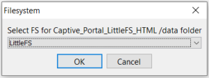 ESP32 Captive Portal – Fetching HTML using LittleFS