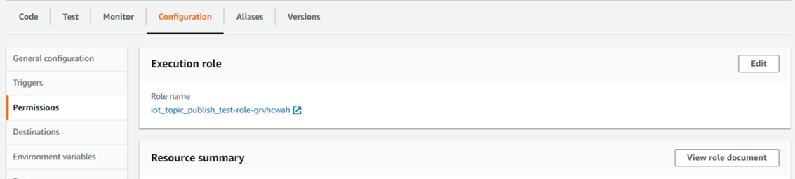 Publishing from Lambda to an AWS IoT Topic – iotespresso.com