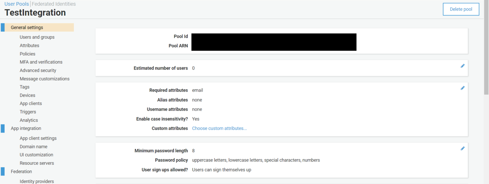Delete A Cognito User Using Aws Lambda Python