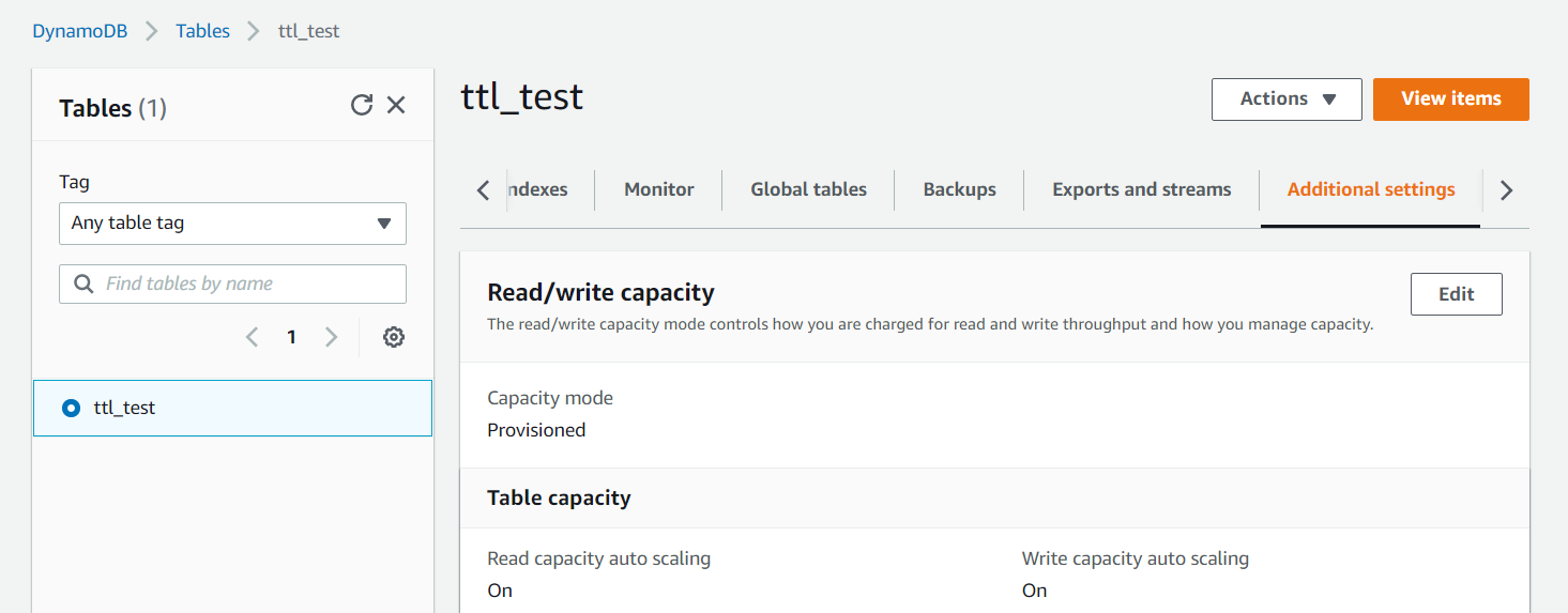 How To Enable Time To Live Ttl In Dynamodb